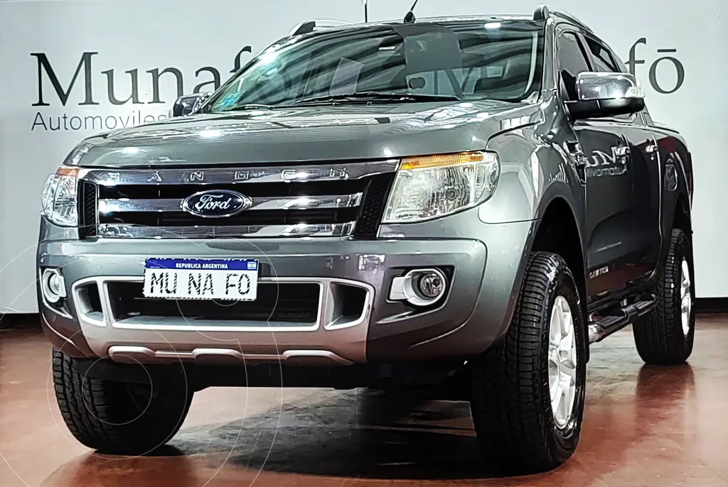 Ford Ranger RANGER 3.2 TDI DC 4X4 L/12 XLT LIM usado (2012) color Gris ...