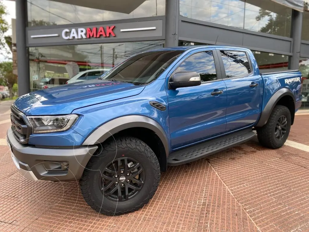 Ford Ranger RANGER 2.0 TDI DC 4X4 L/19 RAPTOR usado (2020) color blue ...