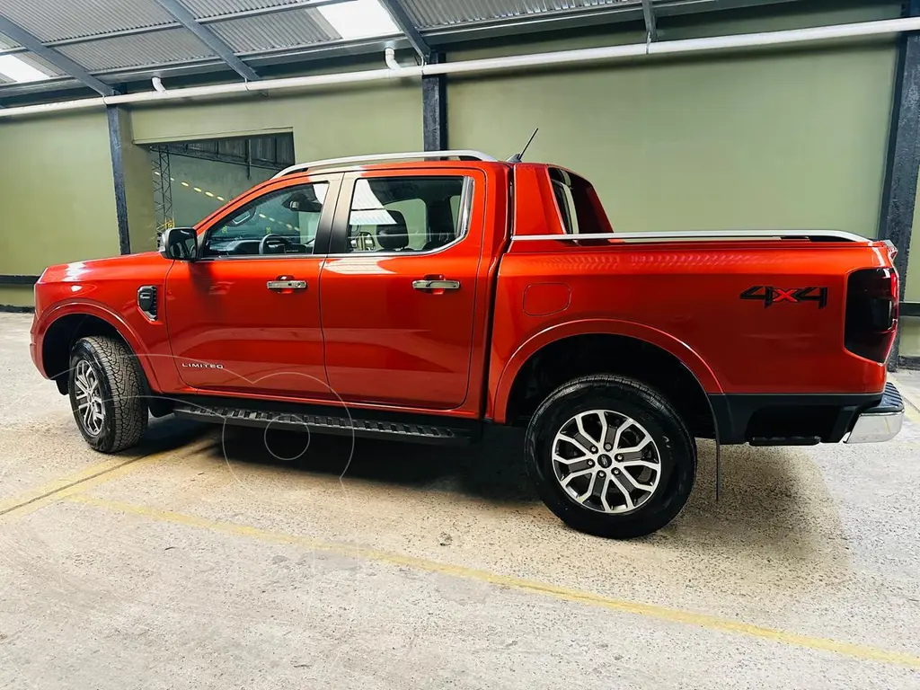 Ford Ranger Limited BiT 2.0L DSL 4x4 Aut usado (2023) color Naranja ...