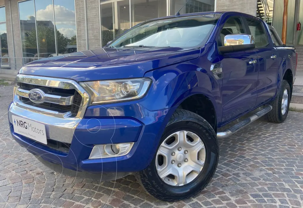 Ford Ranger RANGER 3.2 TDI DC 4X4 L/16 XLT usado (2018) color blue ...