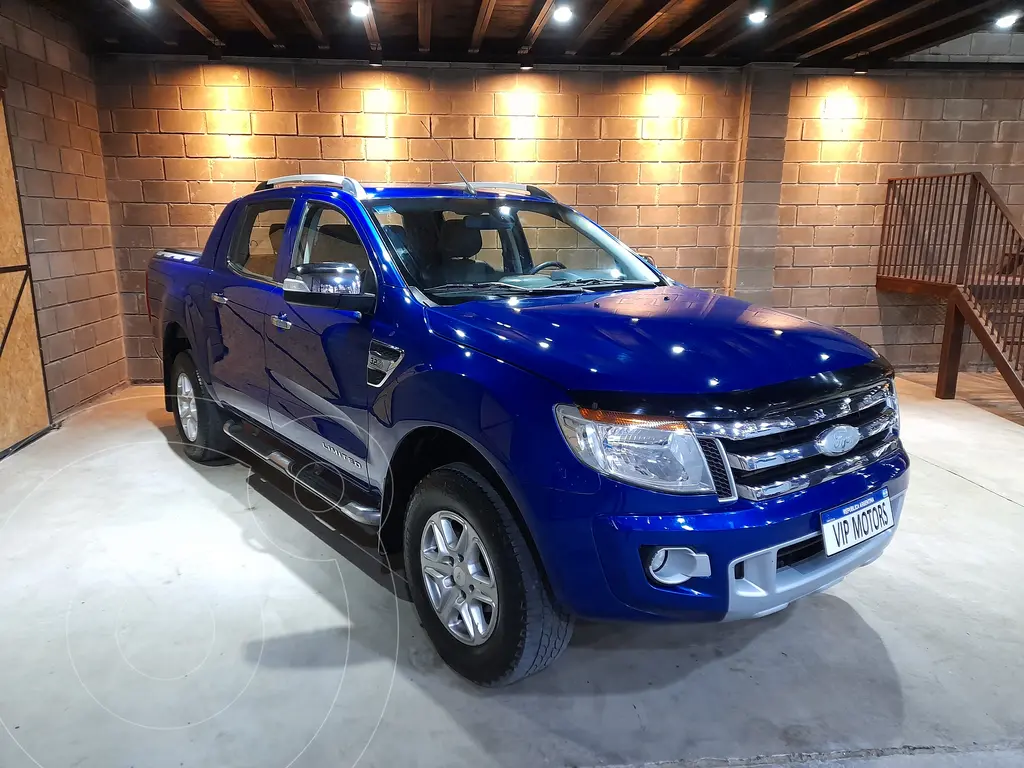 Ford Ranger Limited 3.2L 4x4 TDi CD usado (2012) color Azul Aurora ...