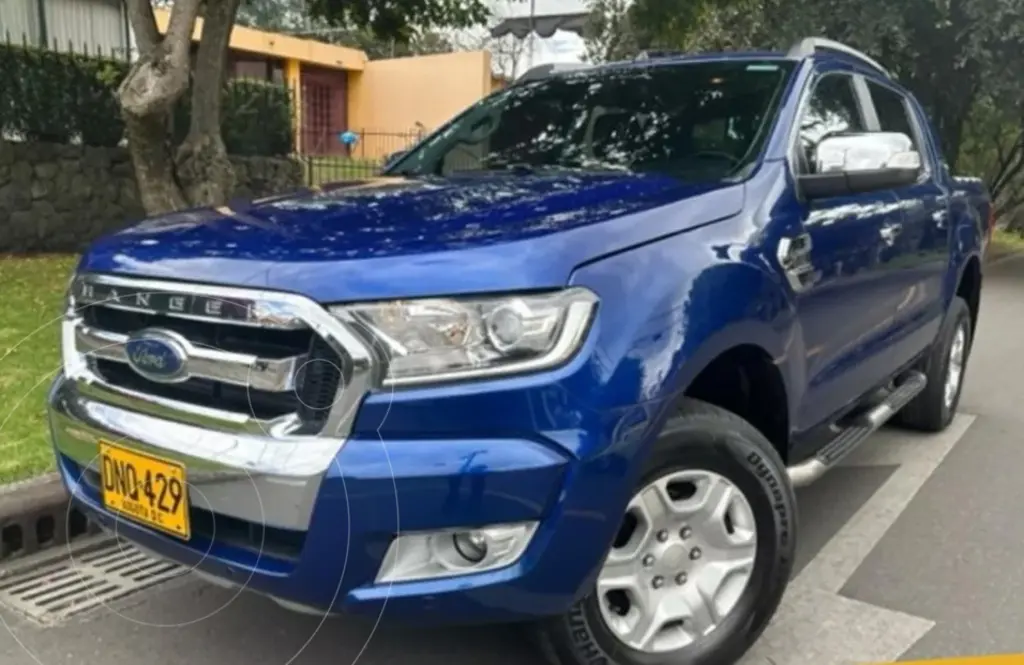 Ford Ranger Limited Aut usado (2017) color Azul precio $129.900.000