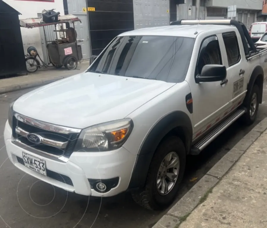 Ford Ranger 2.5L 4x4 XLT Diesel usado (2011) color Blanco precio $68. ...