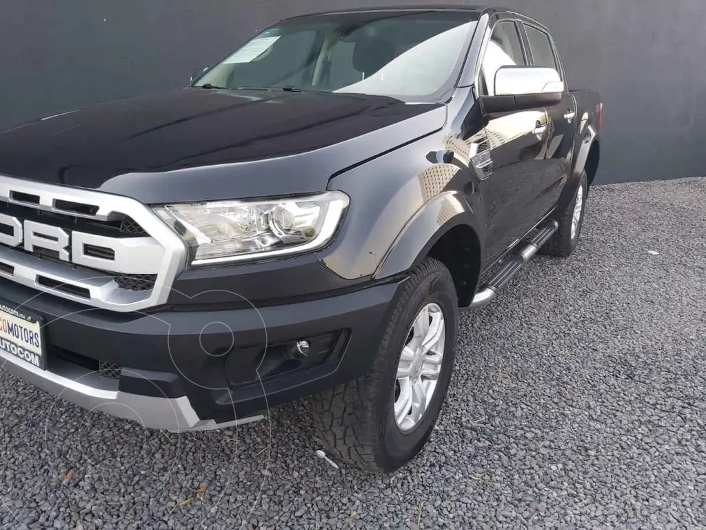 Ford Ranger XLT Gasolina 4x2 Cabina Doble usado (2020) color Negro ...