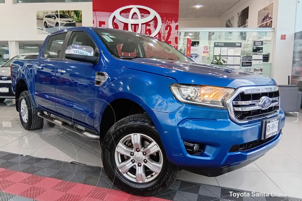 Ford Ranger XLT Diesel 4x4 usado (2020) color Azul precio $500,000