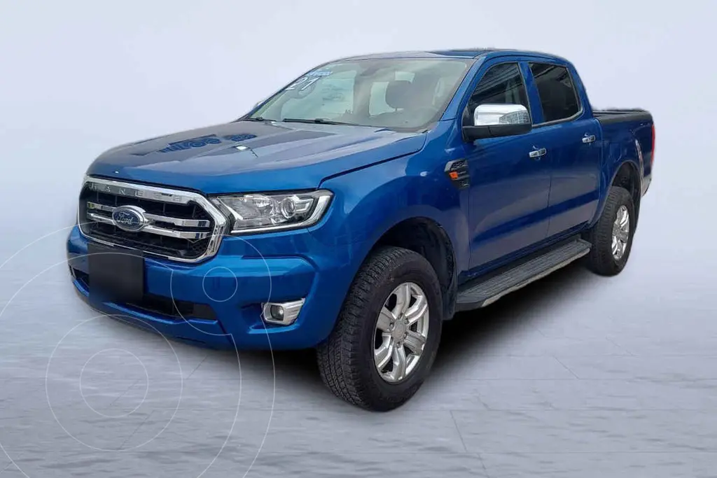 Ford Ranger XLT Cabina Doble usado (2021) color Azul precio $580,000