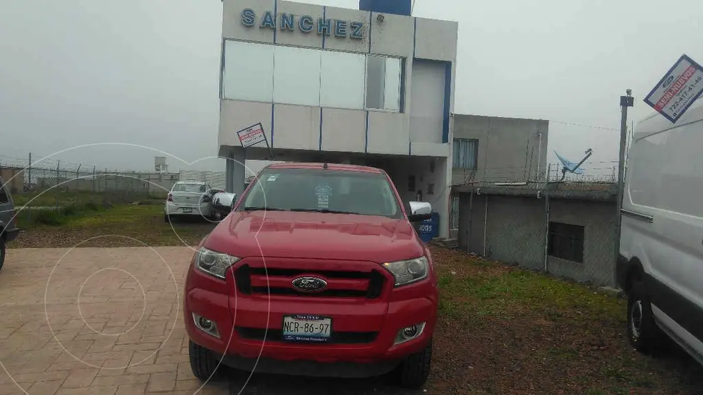 Ford Ranger XLT Diesel 4x4 Cabina Doble usado (2017) color Rojo precio ...
