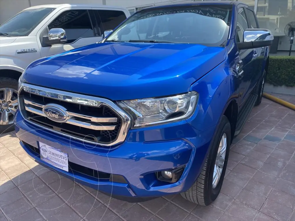 Ford Ranger XLT Gasolina 4x2 usado (2021) color Azul Electrico precio ...