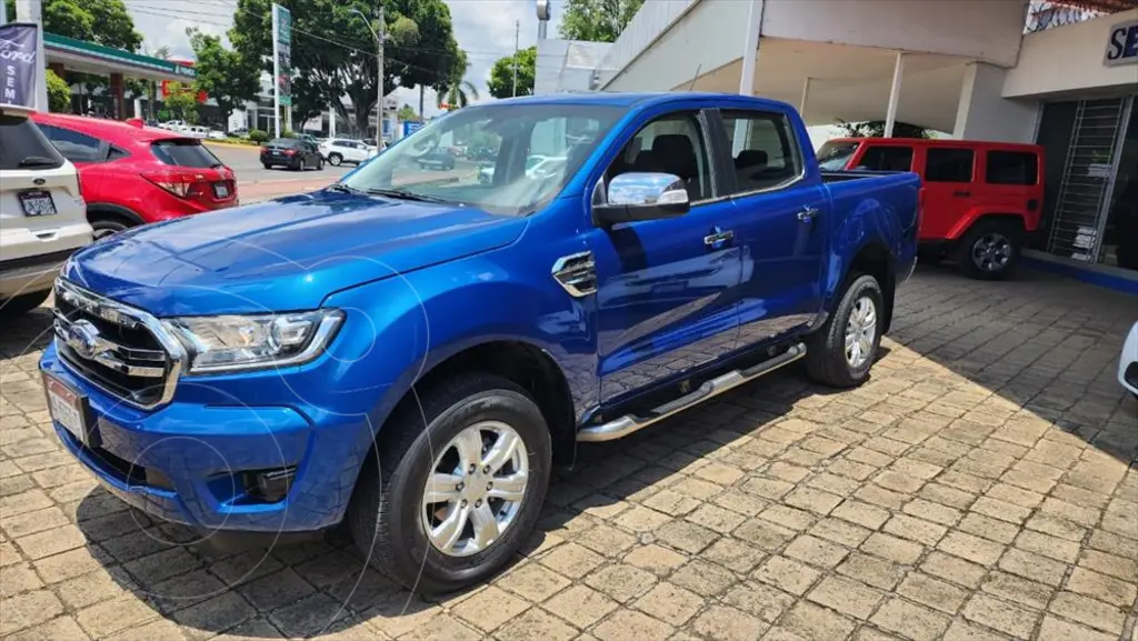 Ford Ranger XLT Gasolina 4x2 usado (2020) color Azul Electrico precio ...