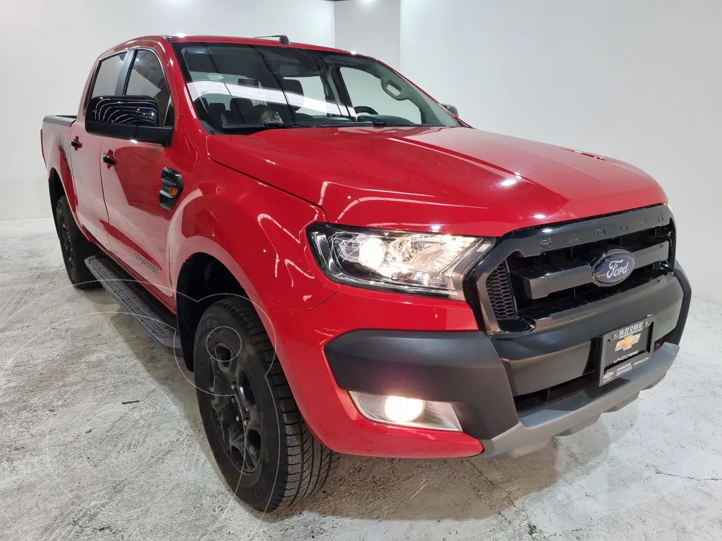 Ford Ranger XLT gasolina 4x2 Cabina Doble usado (2019) color Rojo ...