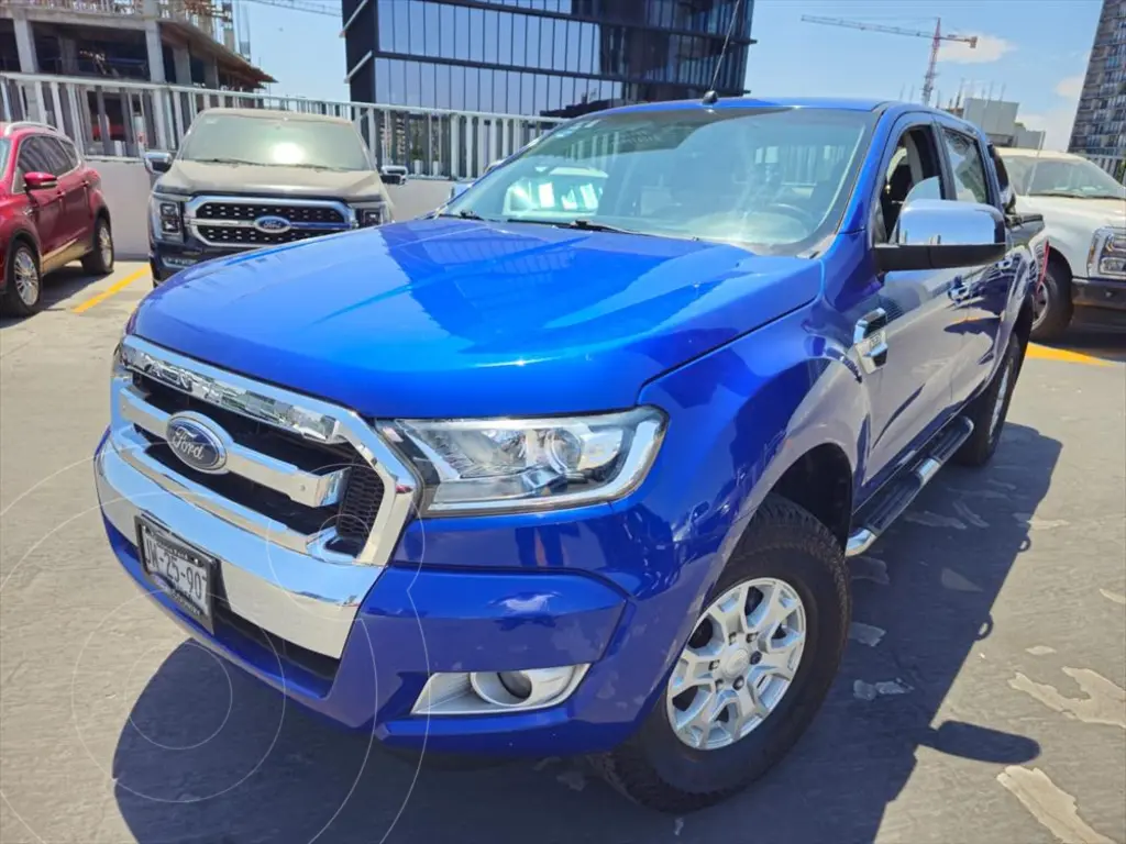 Ford Ranger XLT Diesel 4x4 Cabina Doble usado (2019) color Azul ...