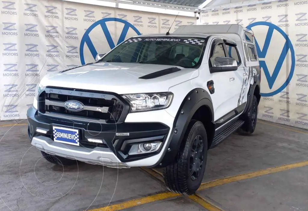 Ford Ranger XLT Diesel 4x4 Cabina Doble usado (2019) color Blanco ...