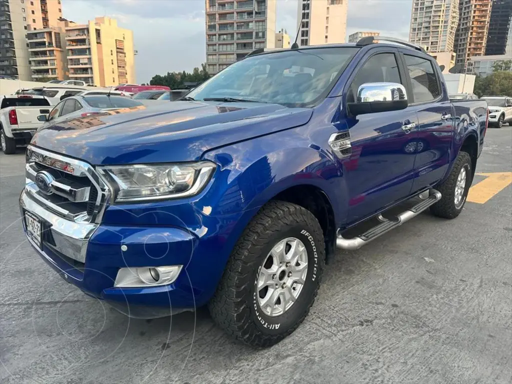 Ford Ranger XLT Diesel 4x4 Cabina Doble usado (2019) color Azul ...