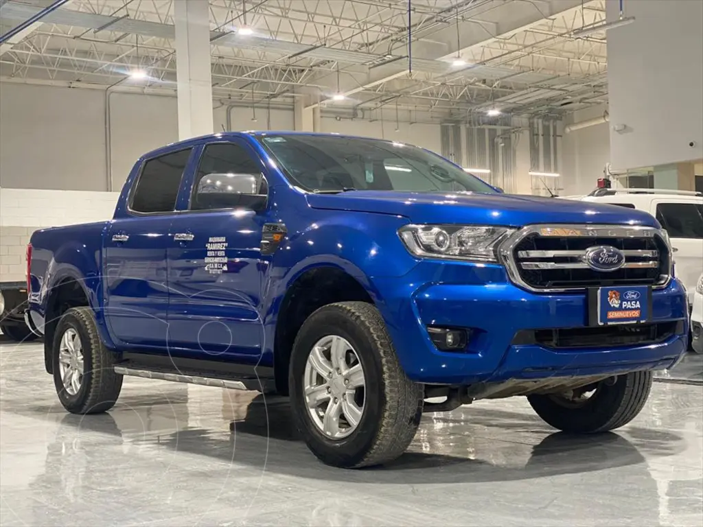 Ford Ranger XLT Gasolina 4x2 usado (2022) color Azul Elctrico precio ...