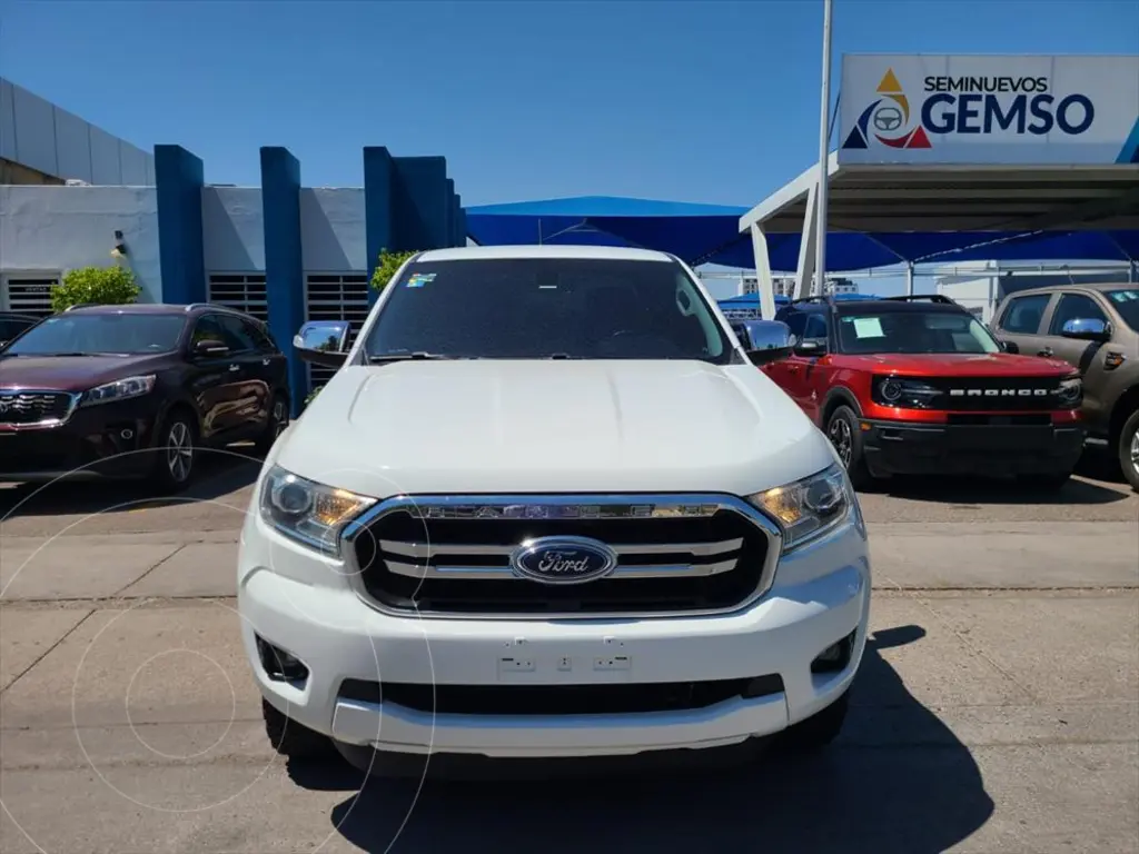 Ford Ranger XLT Gasolina 4x2 usado (2020) color Blanco precio $465,000