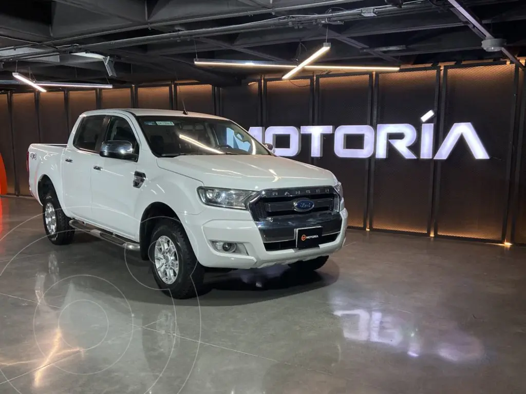 Ford Ranger XLT Diesel 4x4 Cabina Doble usado (2019) color Blanco ...