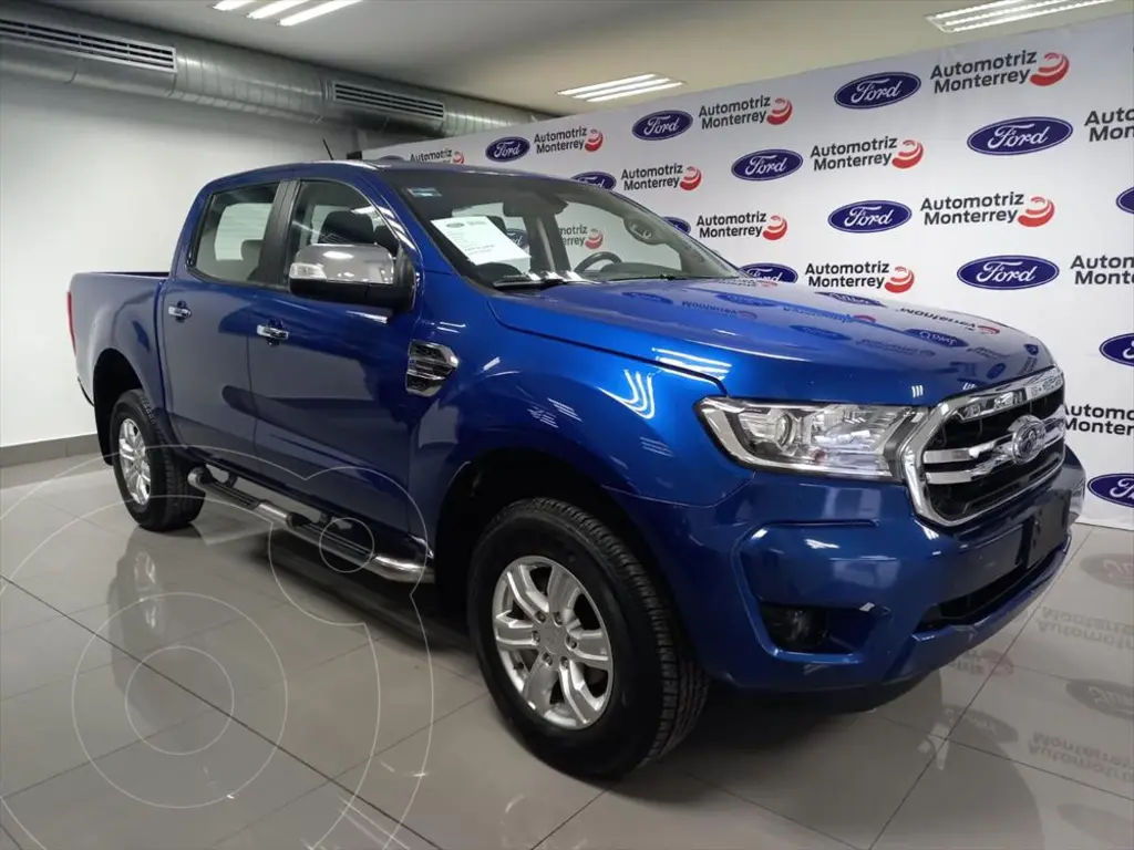 Ford Ranger XLT Diesel 4x4 usado (2021) color Azul Elctrico precio $520,000