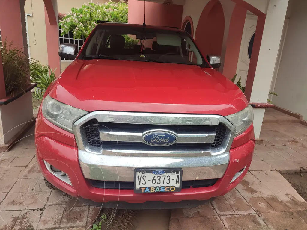 Ford Ranger XL Diesel Cabina Doble 4x4 usado (2019) color Rojo precio ...