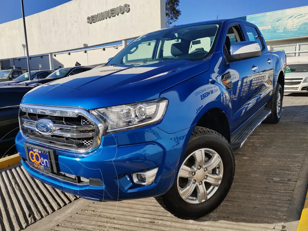 Ford Ranger XLT Gasolina 4x2 usado (2020) color Azul precio $475,000