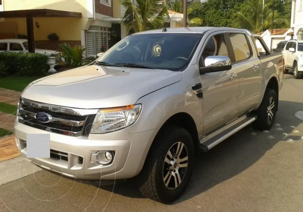 Ford Ranger XLT Auto. Doble Cab. 4x4 usado (2012) color Gris precio u ...
