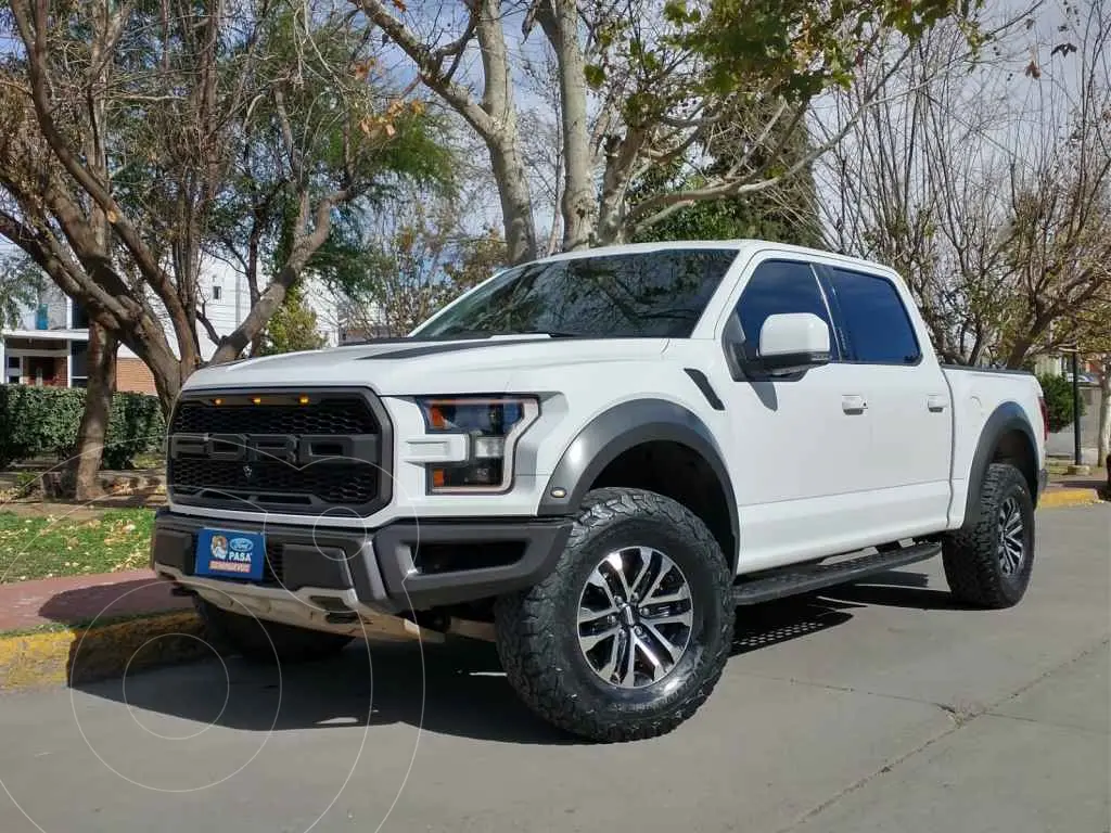 Ford Raptor Doble Cabina usado (2019) color Blanco precio $1,170,000