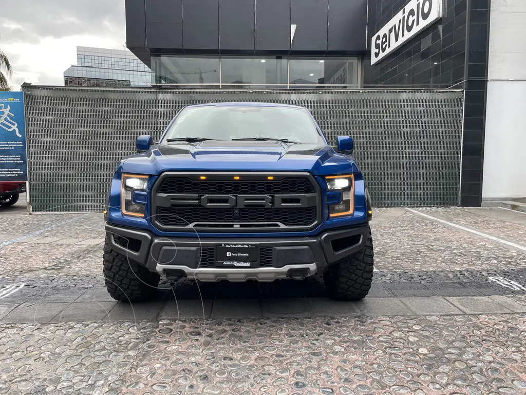 Ford Raptor Raptor Doble Cabina 4x4 usado (2018) color Azul Relampago ...