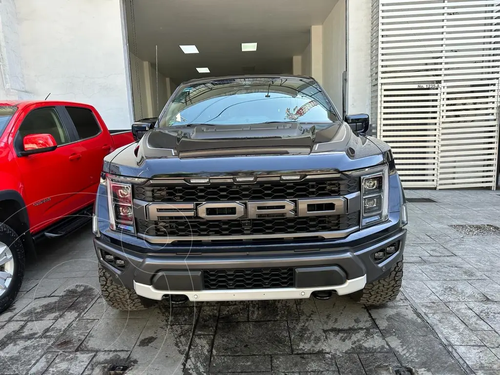 Ford Raptor Doble Cabina usado (2021) color Azul precio $1,749,900