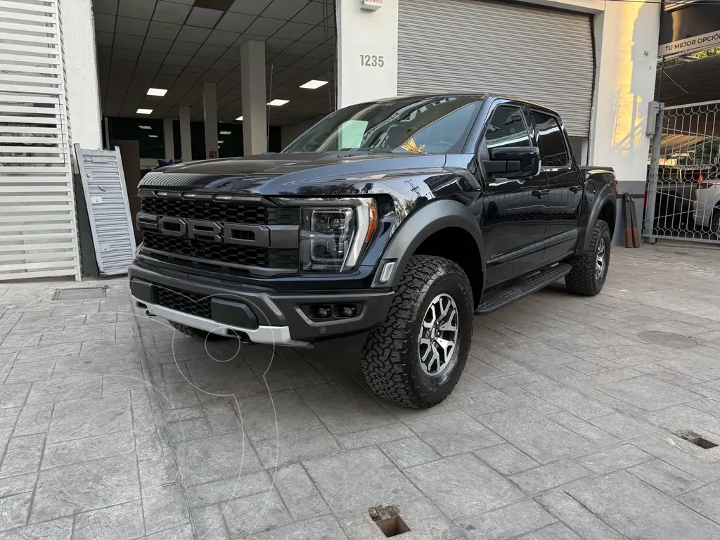 Ford Raptor Doble Cabina usado (2021) color Azul precio $1,525,000