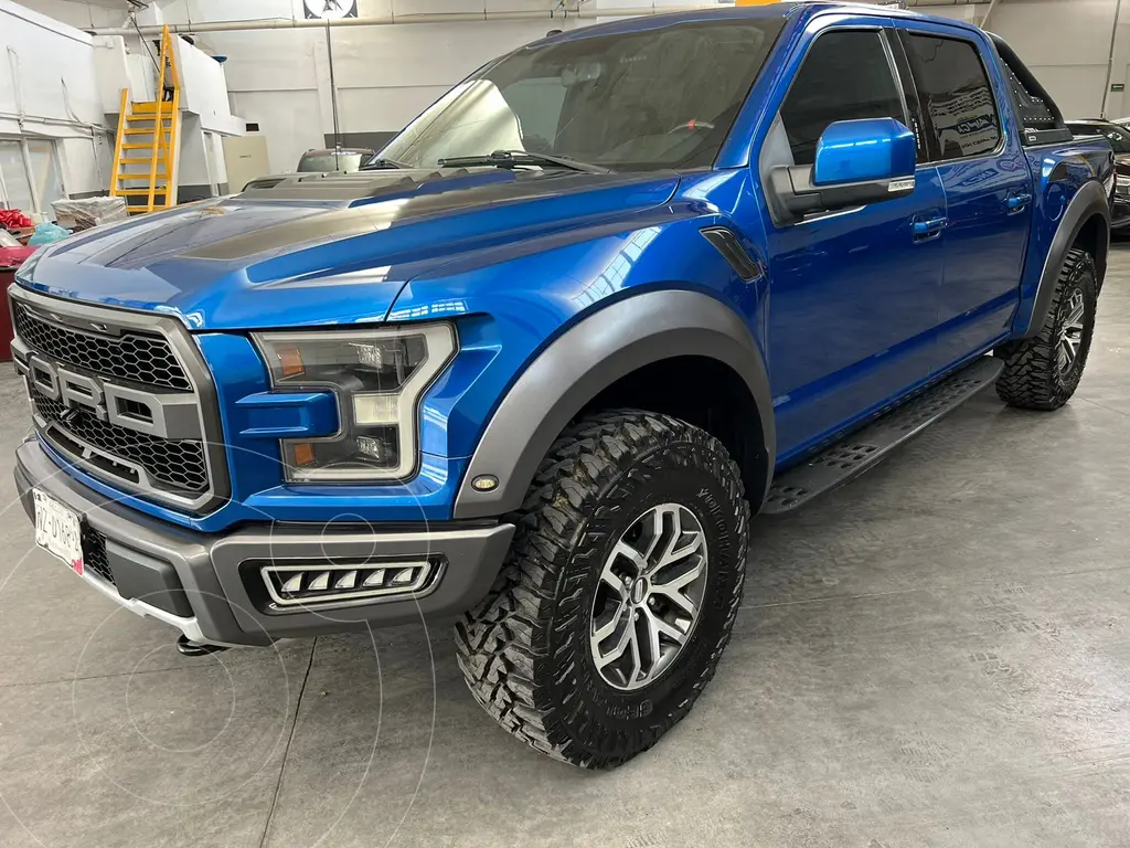Ford Raptor Raptor Doble Cabina 4x4 usado (2018) color Azul Relampago ...
