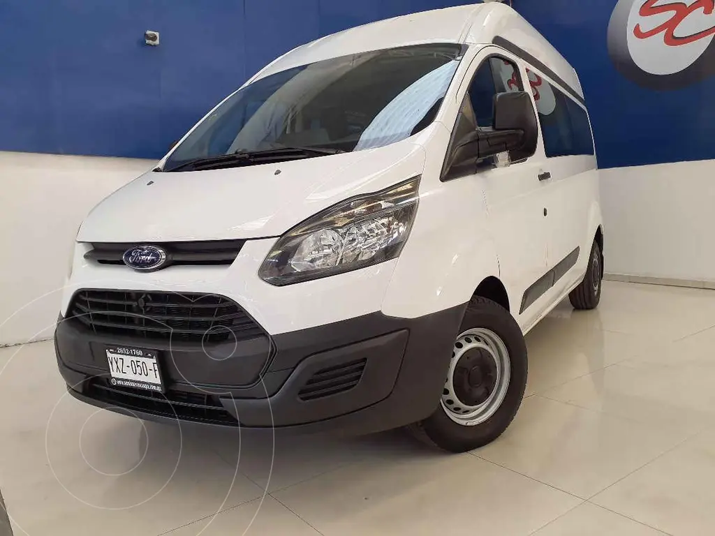 Ford Transit Custom VAN Larga usado (2016) color Blanco precio $394,000