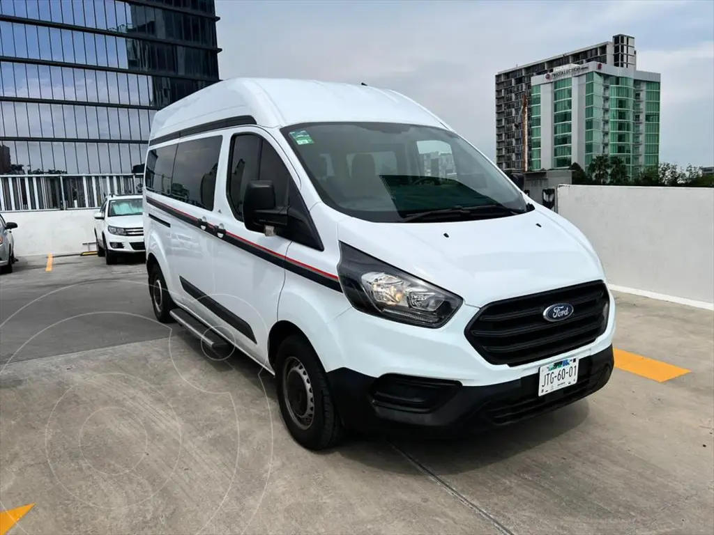 Ford Transit Custom Pasajeros Larga Techo Alto usado (2019) color ...
