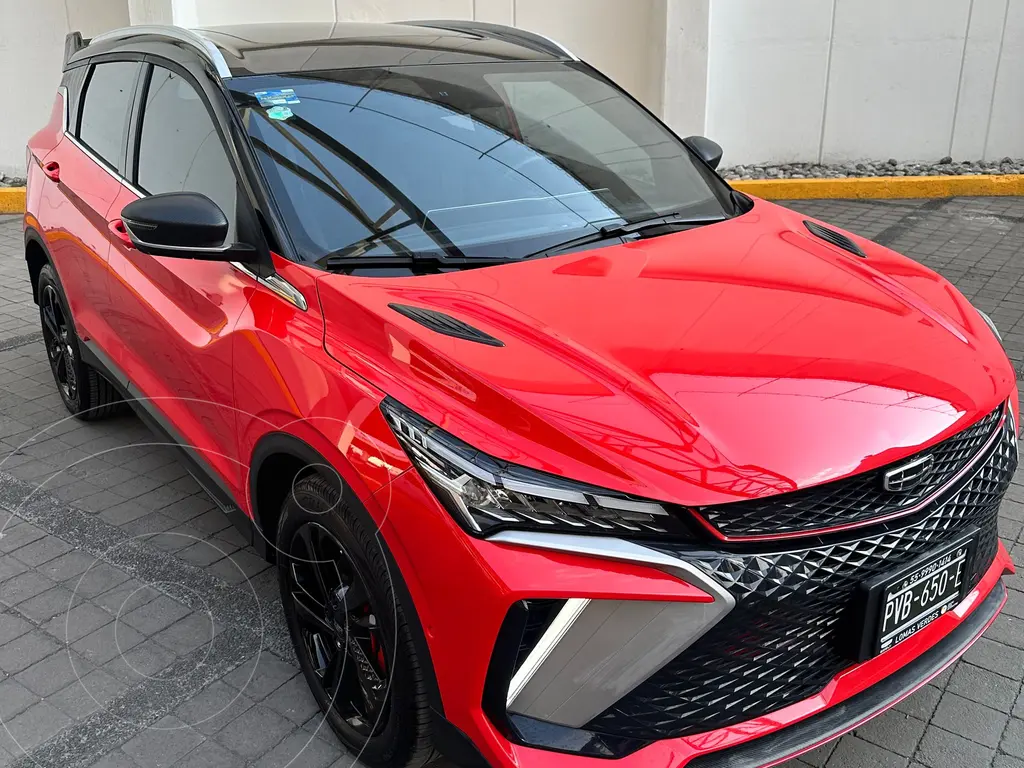 Geely Coolray GF usado (2024) color Rojo precio $470,000