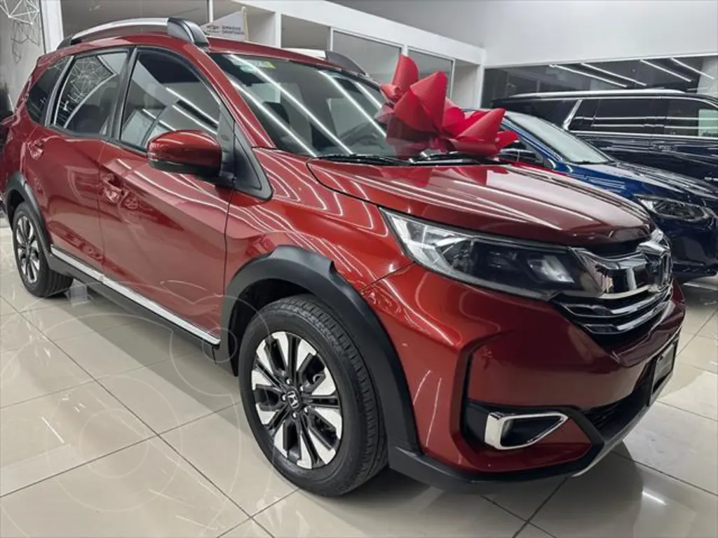 Honda BR-V Prime usado (2020) color Naranja precio $369,000