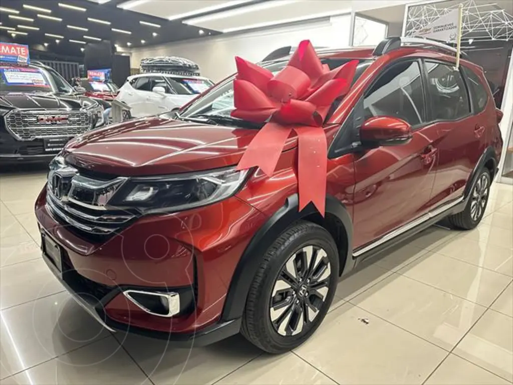 Honda BR-V Prime usado (2020) color Naranja precio $369,000