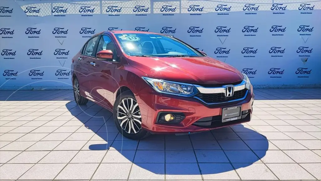 Honda City EX 1.5L Aut usado (2019) color Rojo precio $278,000