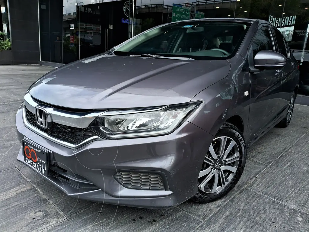 Honda City LX 1.5L usado (2018) color Gris precio $230,000