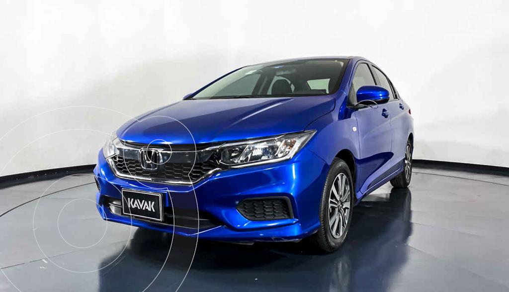 Honda City EX 1.5L Aut usado (2019) color Azul precio $217,999
