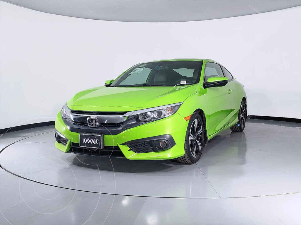 Honda Civic Coupe Turbo Aut usado (2016) color Verde precio $342,999