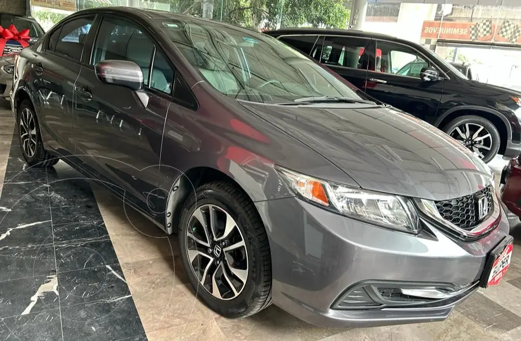 Honda Civic EXL 1.8L Aut NAVI usado (2014) color Gris Oscuro precio ...