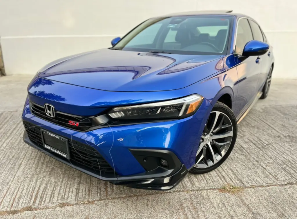 Honda Civic Touring Aut usado (2022) color Azul precio $505,300