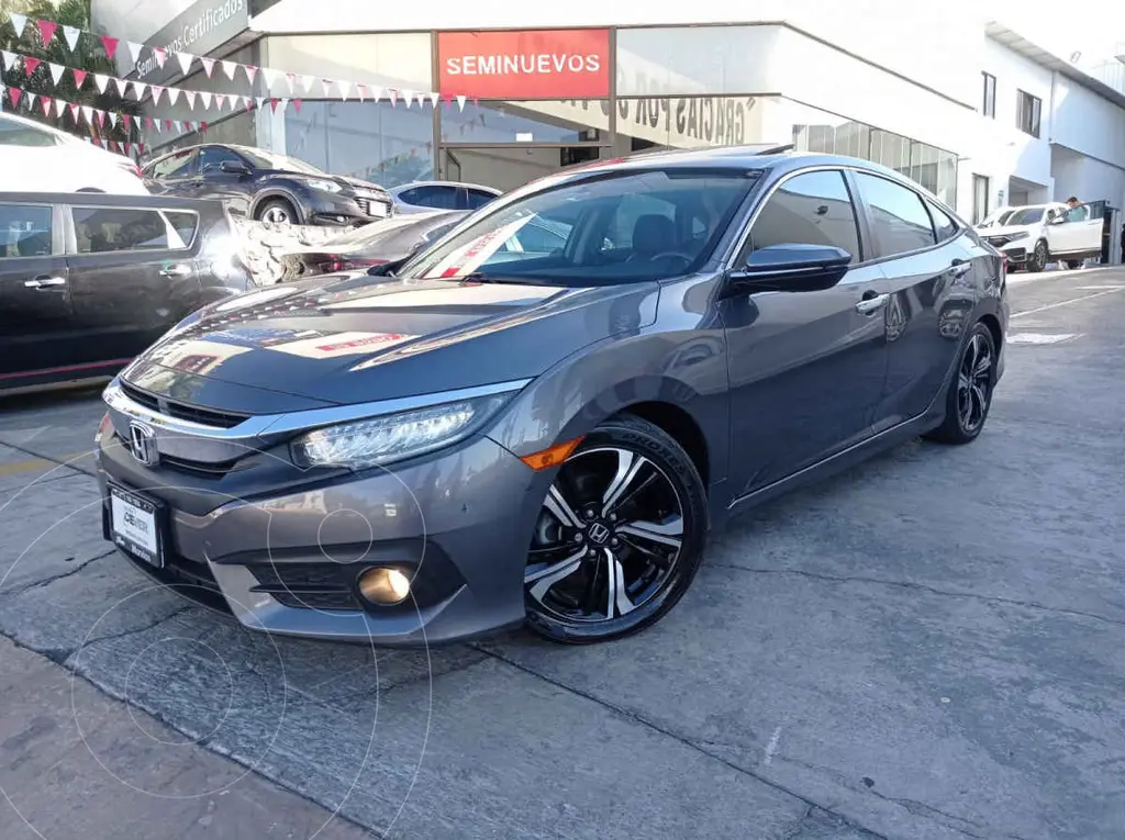 Honda Civic Touring Aut usado (2018) color Gris precio $405,000