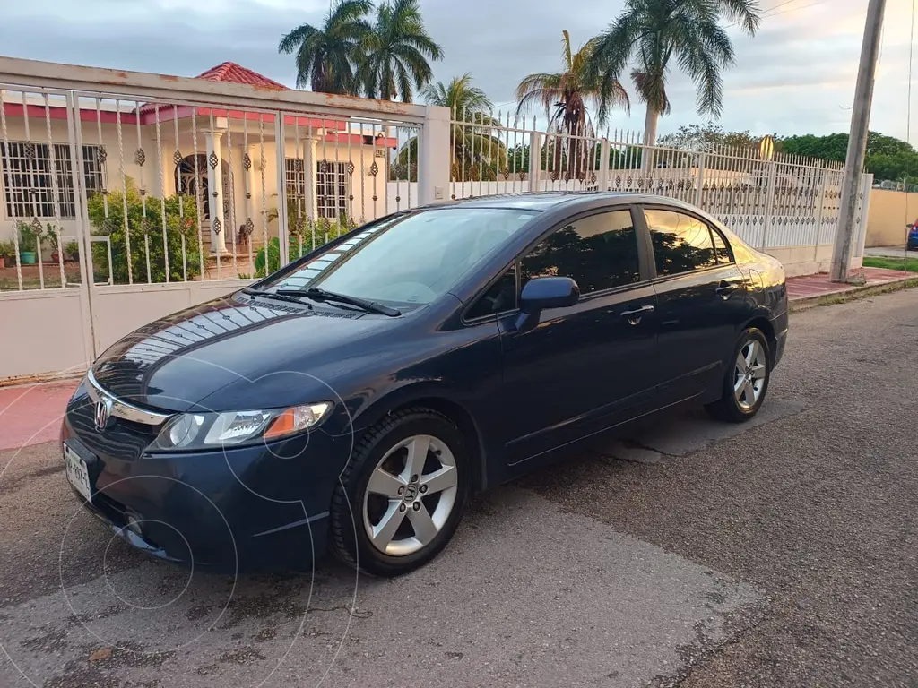 Honda Civic EX usado (2008) color Azul precio $129,000