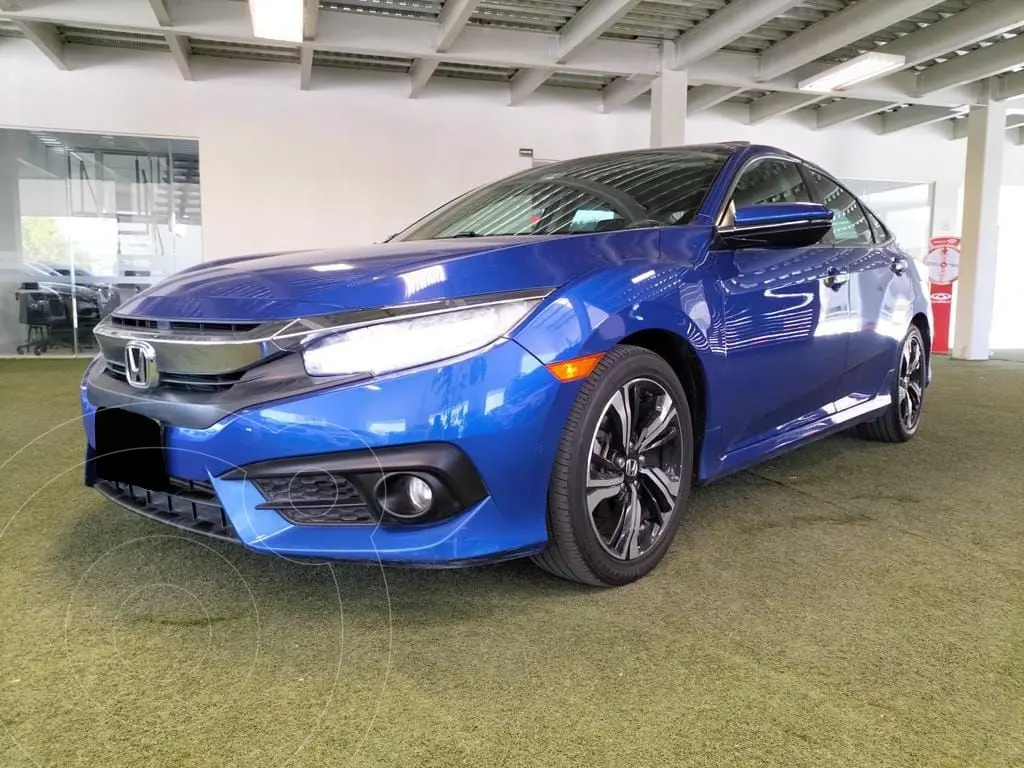 Honda Civic Touring Aut usado (2018) color Azul precio $395,000