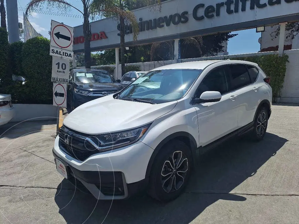 Honda CR-V Turbo Plus usado (2021) color Blanco precio $538,000
