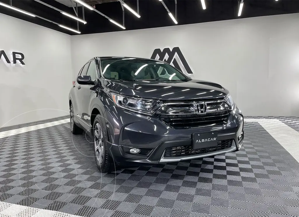Honda CR-V Turbo Plus usado (2017) color Gris Oscuro precio $429,900