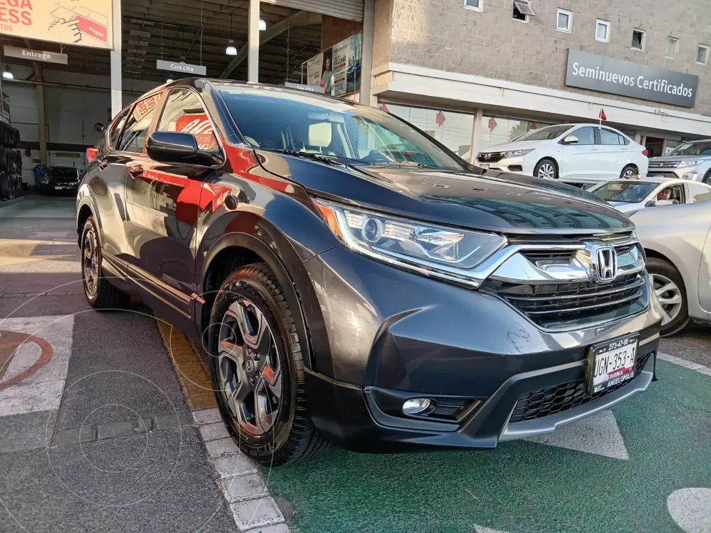 Honda CR-V Turbo Plus usado (2017) color Gris Oscuro precio $388,000