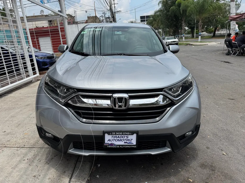 Honda CR-V Turbo Plus usado (2017) color Plata precio $399,900