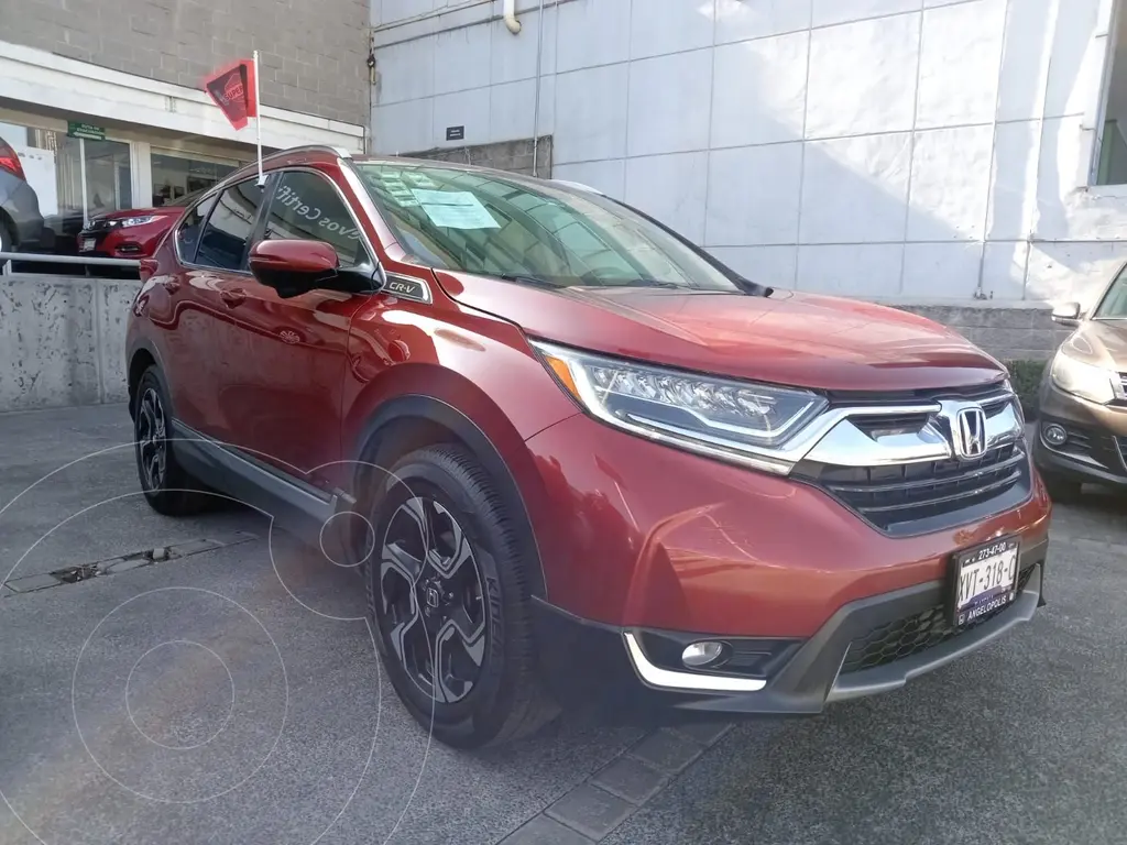Honda CR-V Touring usado (2019) color Rojo precio $470,000