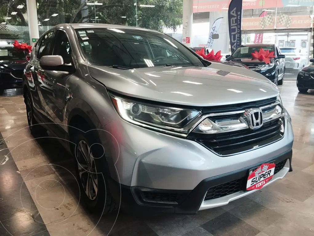 Honda CR-V EX usado (2019) color plateado precio $399,000