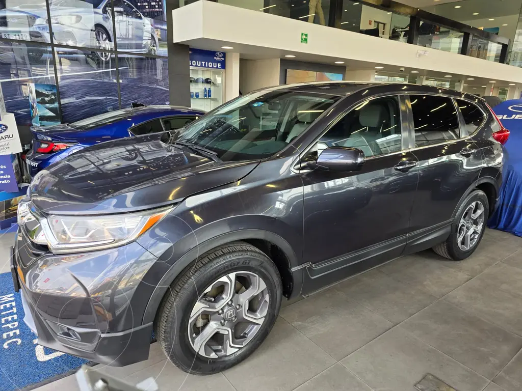 Honda CR-V Turbo Plus usado (2018) color Gris precio $379,000